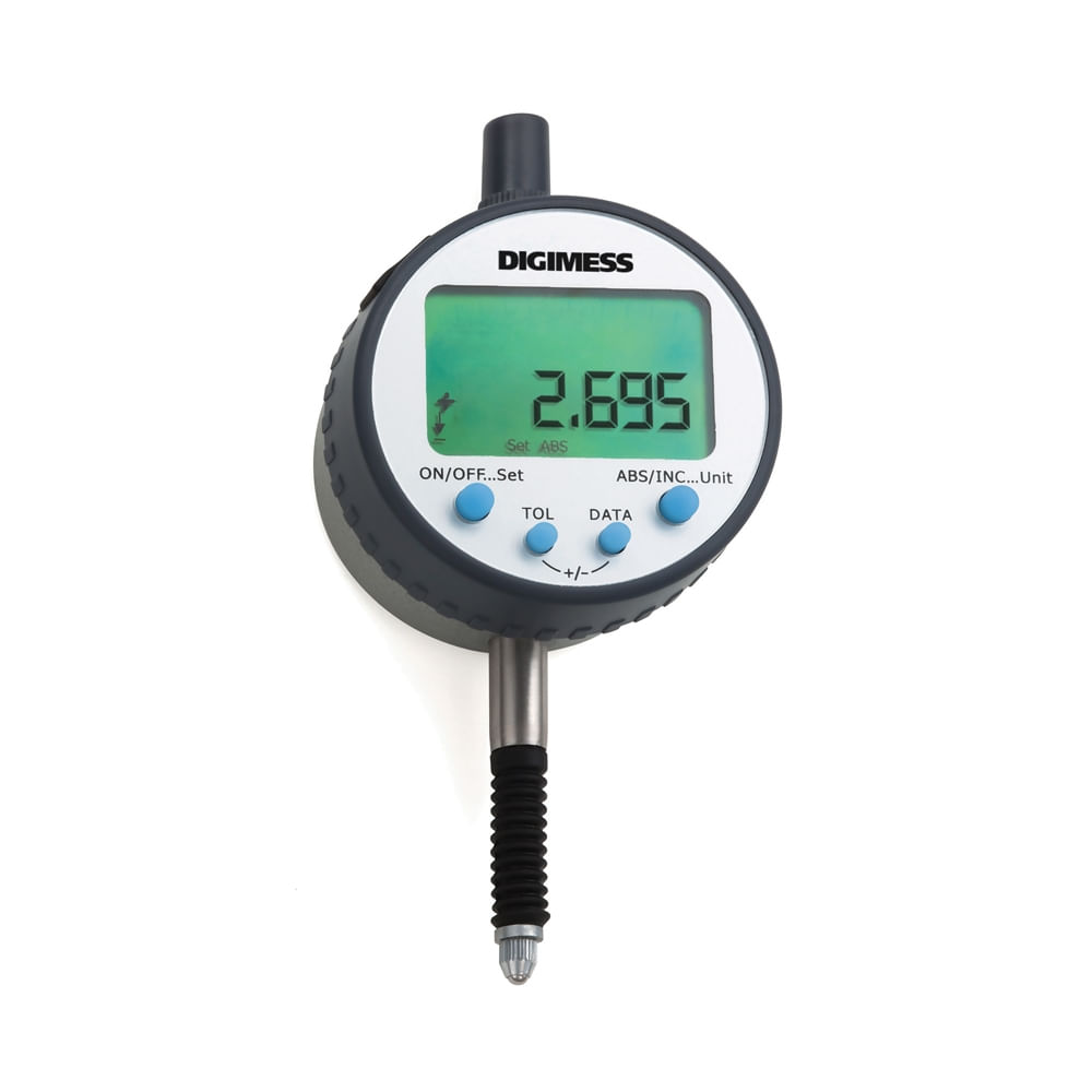Relógio Comparador Digital Capacidade 0-12,7mm/0,5" Resolução 0,001mm/0 ...