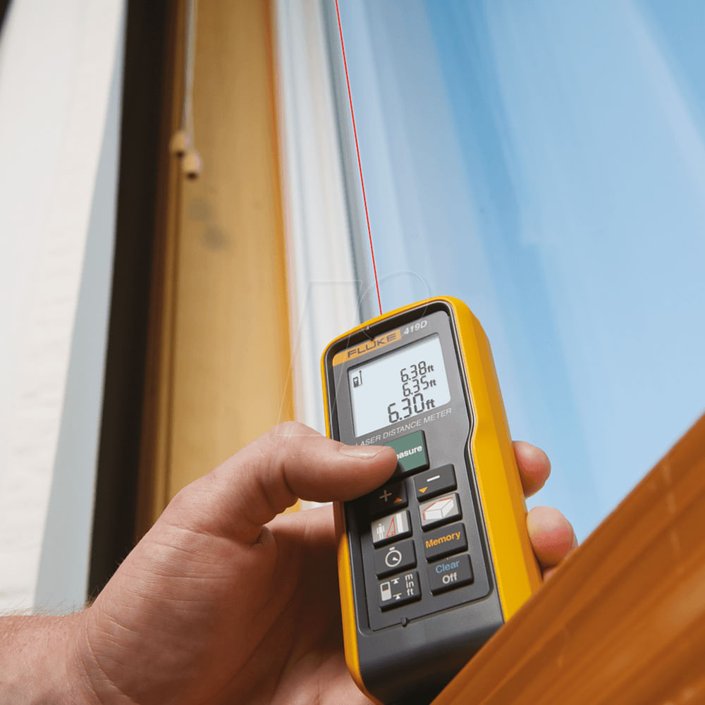 Medidor de Distância a Laser 80m IP54 Fluke-419D - Tecnoferramentas