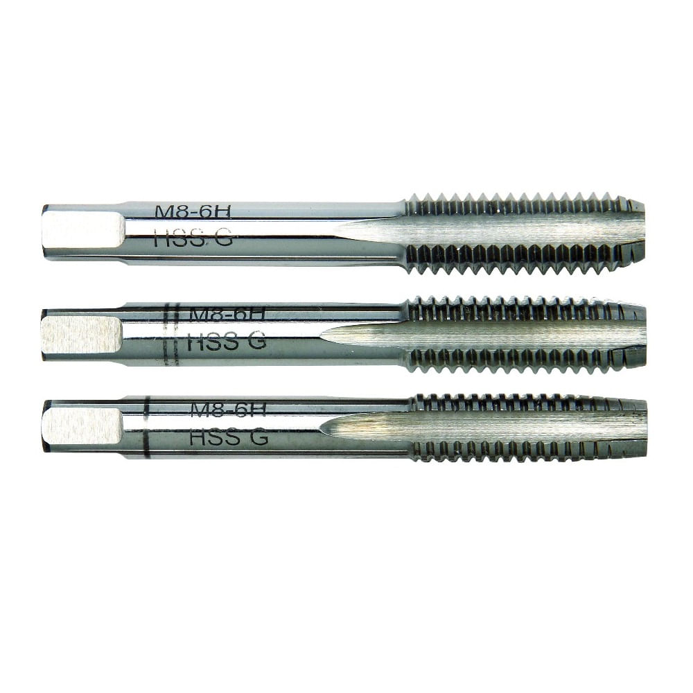 Macho Manual Seriado em Aço Rápido (HSS) Rosca Whitworth Grossa (BSW ...