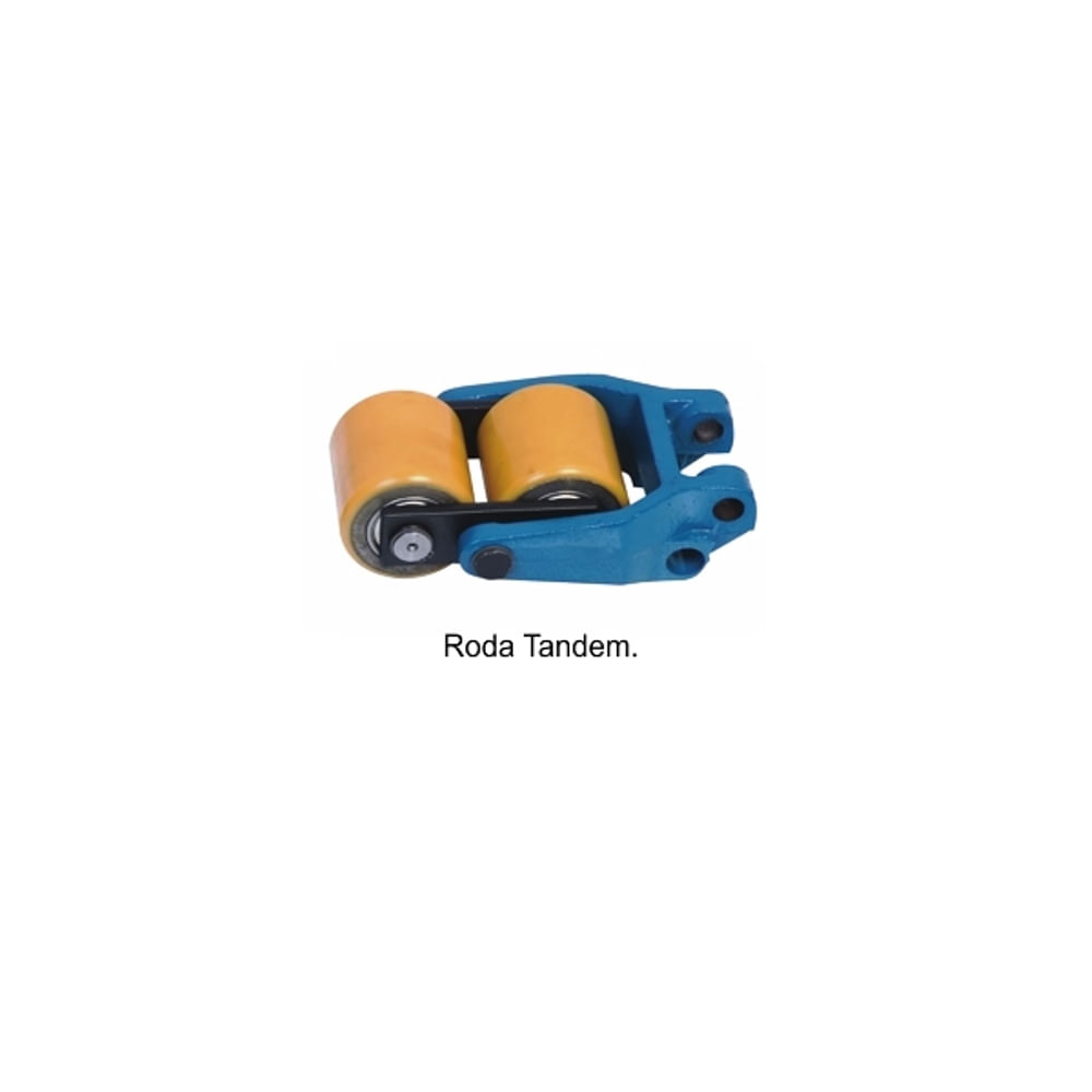 Carrinho para Transporte de Carga Transpalete Capacidade 2,2T Rodas ...