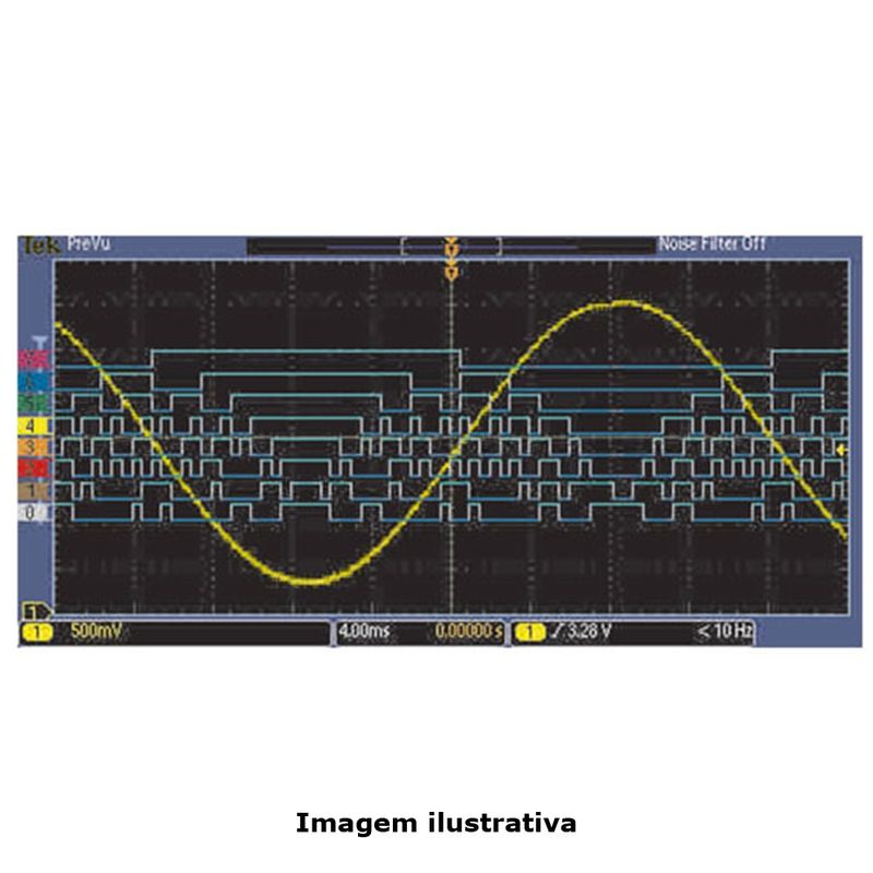 Osciloscópio Digital Frequência 70MHz 2 Canais Analógicos Ref. DPO2000B ...