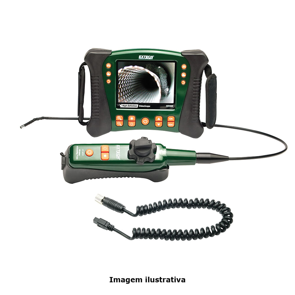 Kit Boroscópio de Alta Resolução com Transmissor Sonda Articulada Sem ...