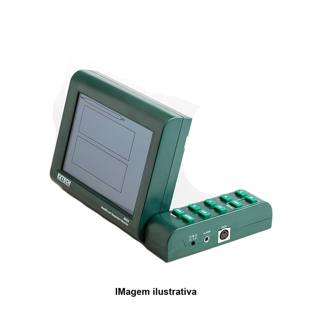 Registrador de Dados Datalogger de Umidade e Temperatura com Sonda ...