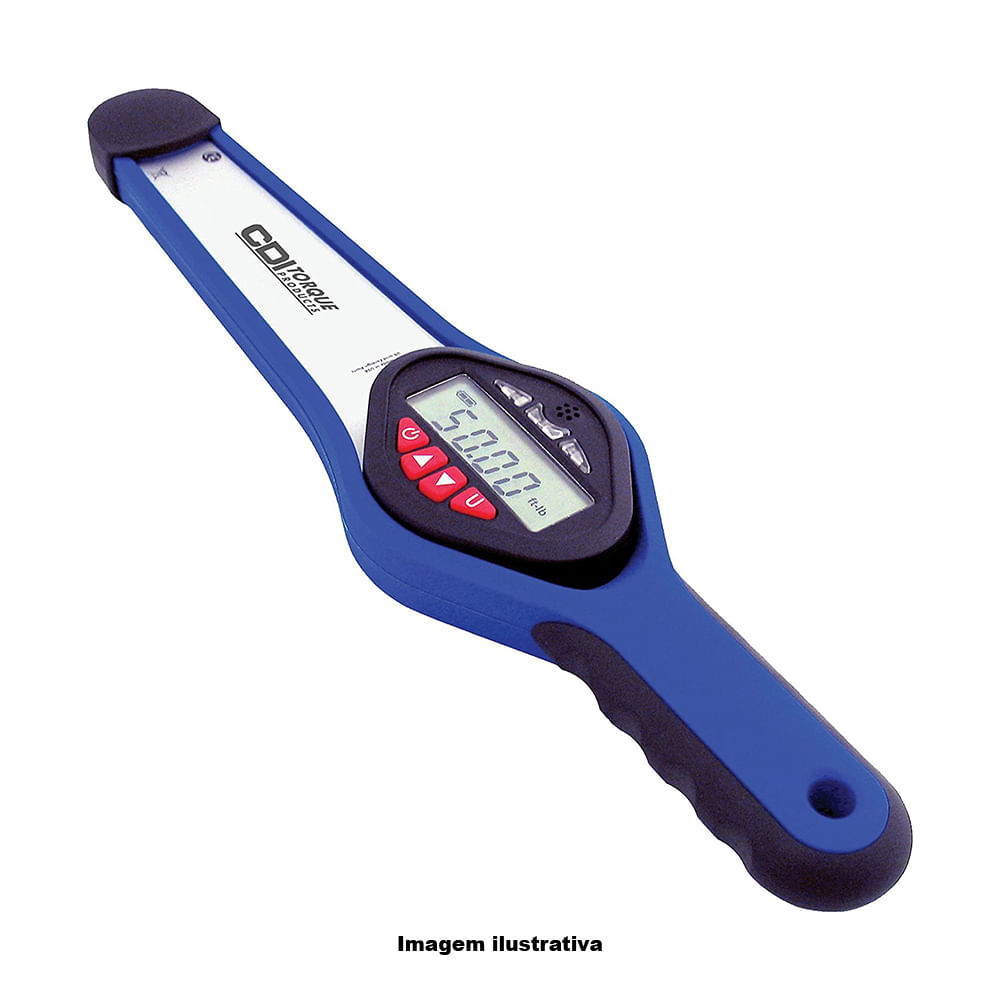 Torquímetro Digital Tipo Relogio Capacidade 0,56 a 5,65N.m Quadrado 1/4 ...