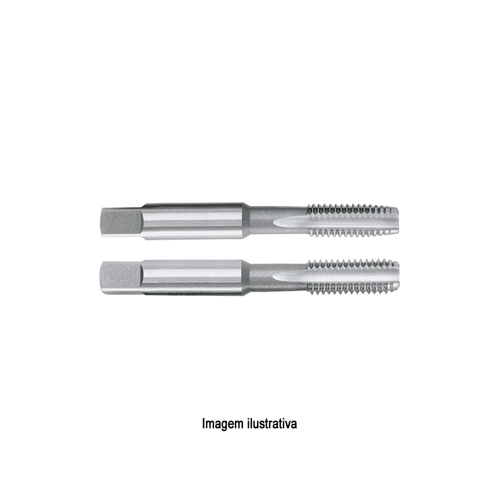 Jogo de Macho Manual 10B HSS ISO 529 1/2 UNC 2º/3º OSG 2400 ...