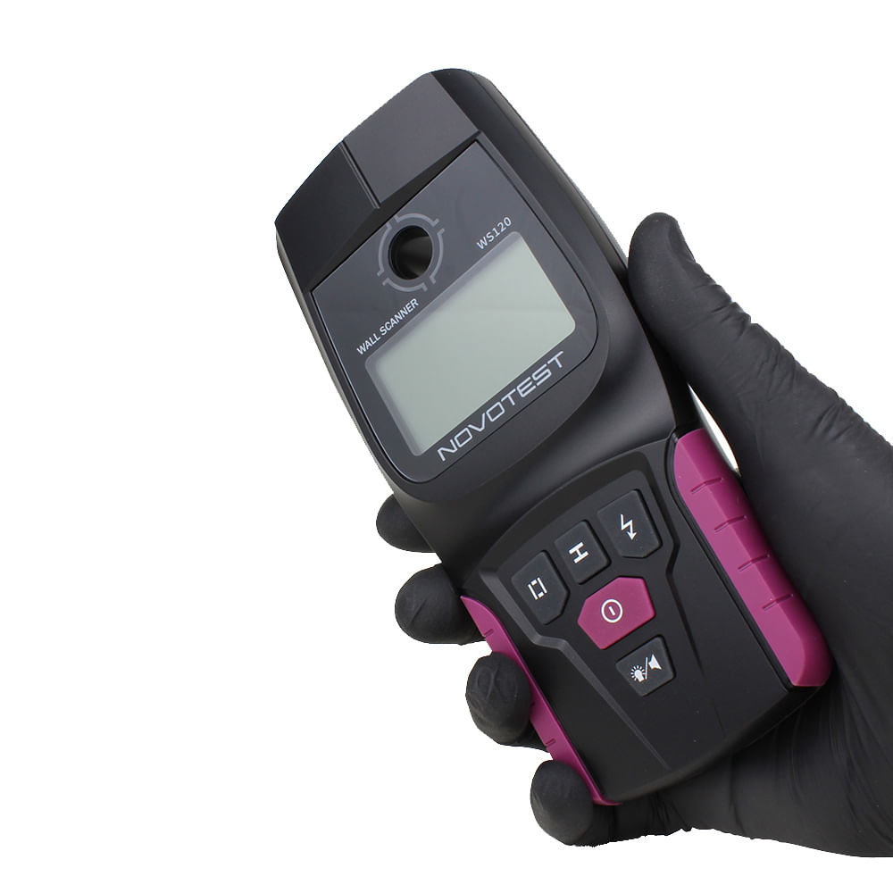 Scanner de parede para detecção de metal, PVC, madeira e cabos AC ...