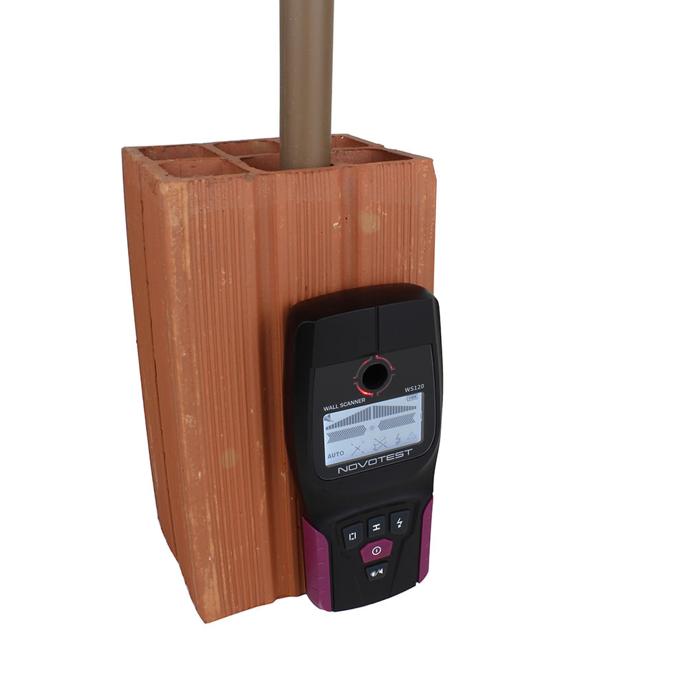 Scanner de parede para detecção de metal, PVC, madeira e cabos AC ...