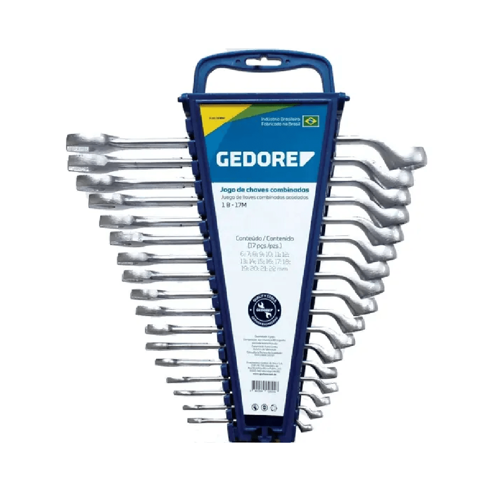 Jogo de Chaves Combinadas Gedore 1B-12M - Tecnoferramentas