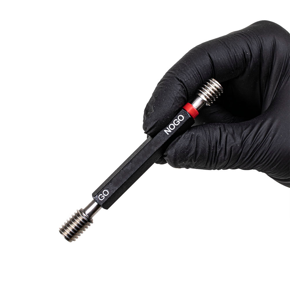 Calibrador De Rosca Tipo Tampão Passa E Não Passa Rosca Métrica Grossa ...