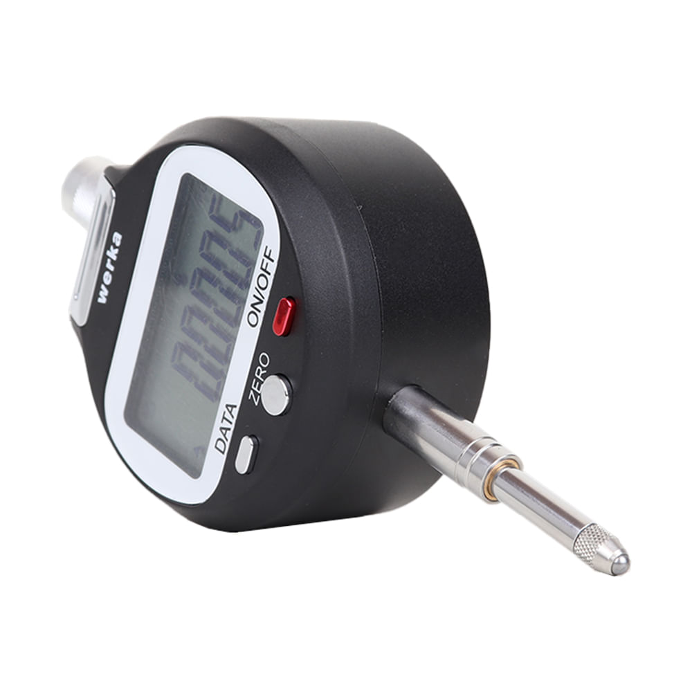 Relógio comparador digital 0-12.7mm Res. 0.0005mm ABS alta precisão com ...