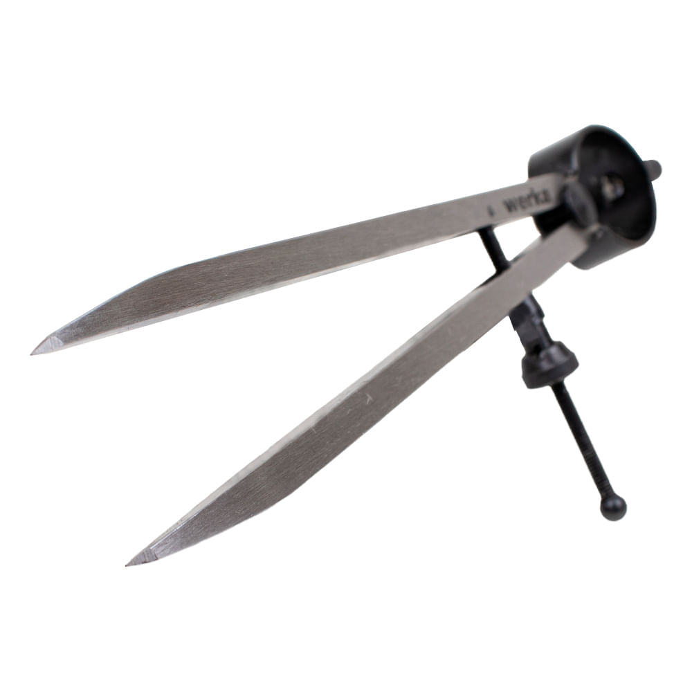 Compasso reto 150mm em aço forjado com ajuste rápido Werka 257-1914