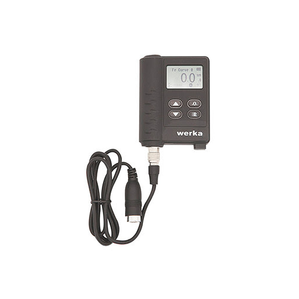 Medidor de espessura 0-1500um armazenamento e transmissão de dados ...