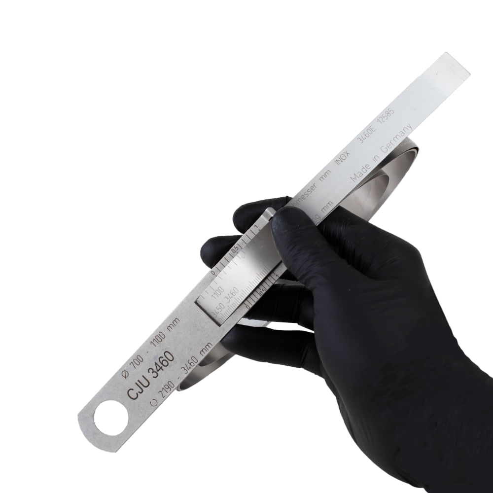 Fita PI Tape circômetro para medição de diâmetro 2300~2700mmx0,1mm e ...