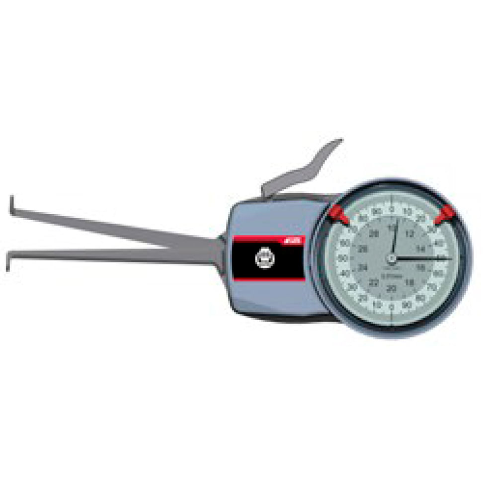 Medidor de ranhura interna analógico 10-30mm resolução 0.01mm precisão ...