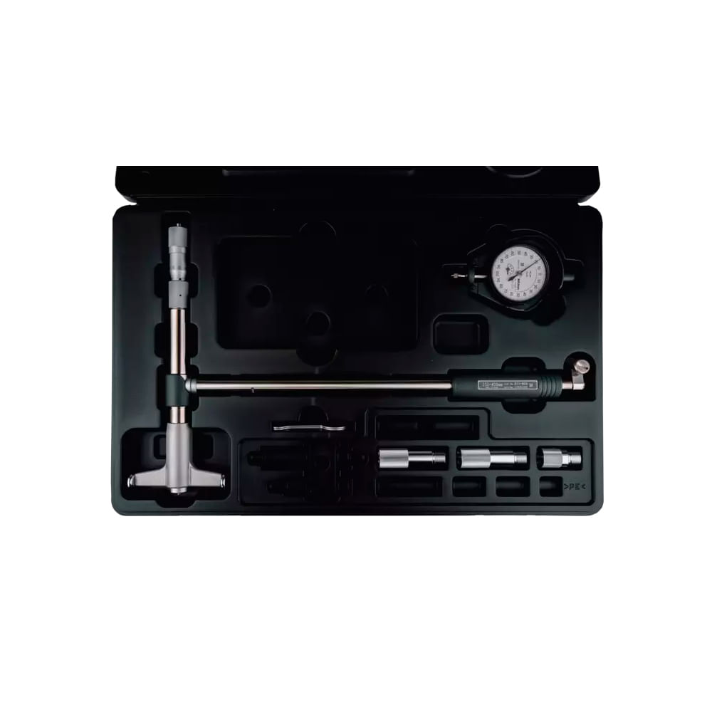 Comparador de Diâmetro Interno 250~400mm resolução 0,001mm com cabeçote ...